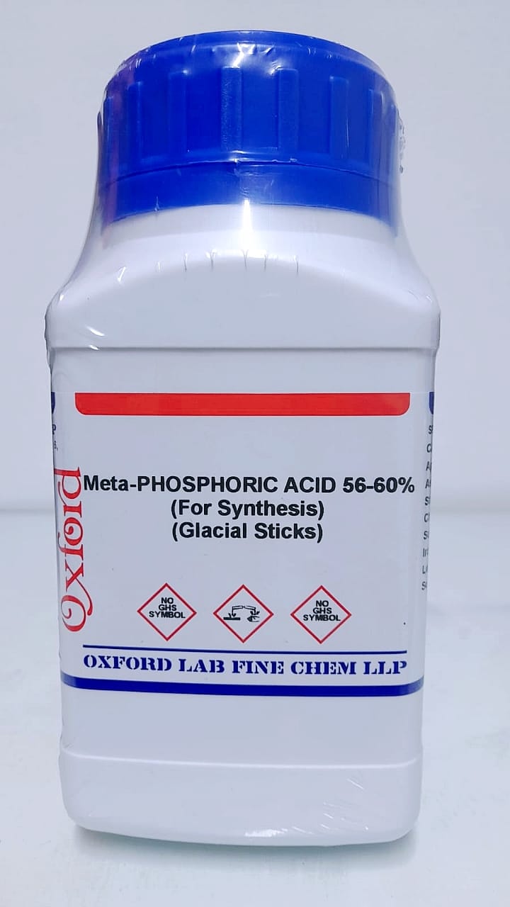 META-PHOSPHORIC ACID 56-60% (FOR SYNTHESIS) 500 gr-BATCH N° 22185 ...